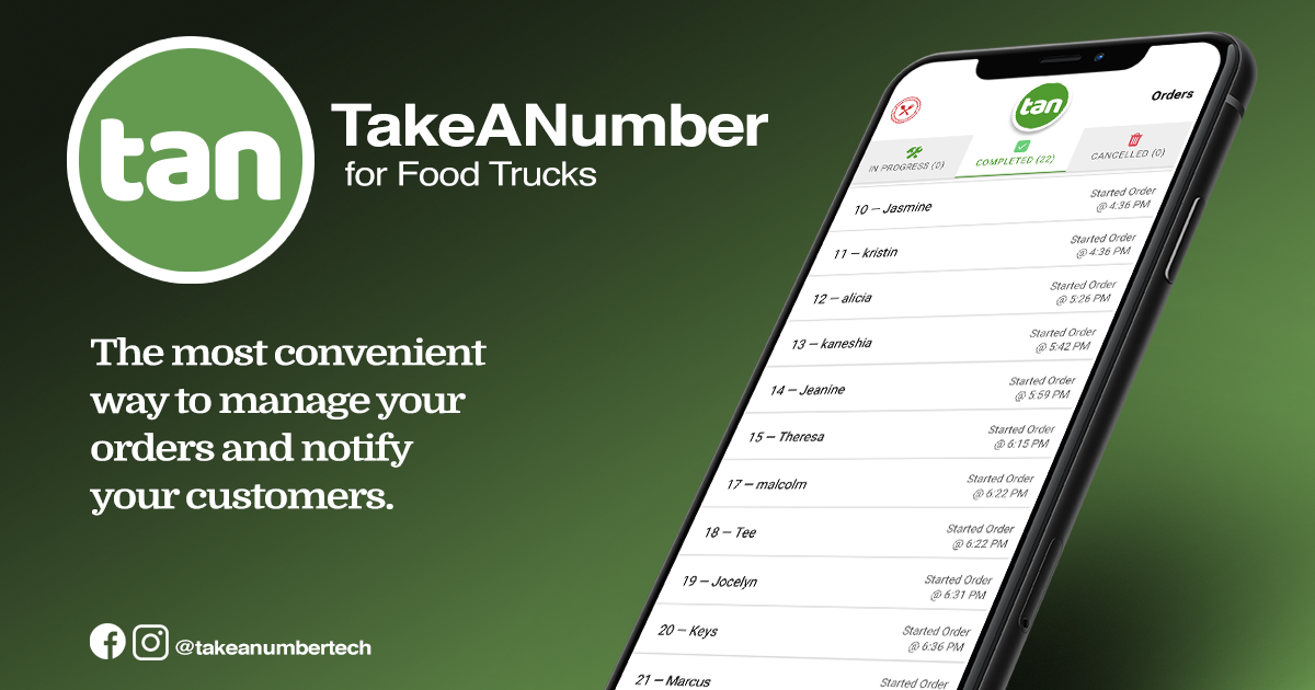 Take A Number App