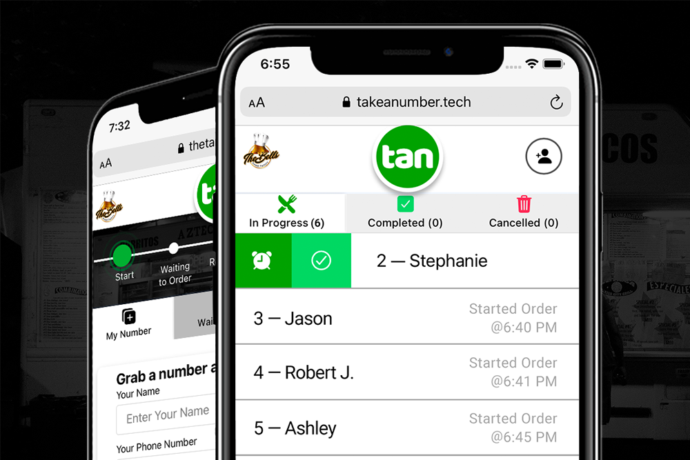 Customers - Take A Number